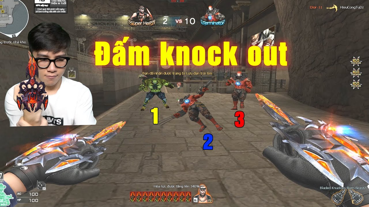 Knuckles Born Beast 2 Đấm Solo Knock out 5 Zombie - YouTube