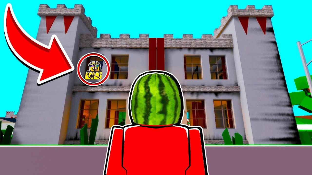 Brookhaven Hide And Seek Secret CASTLE Spots - YouTube