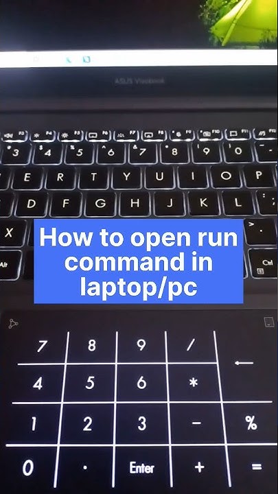 How to open Run command in laptop /pc #shorts #shortsvideo #shortsfeed ...