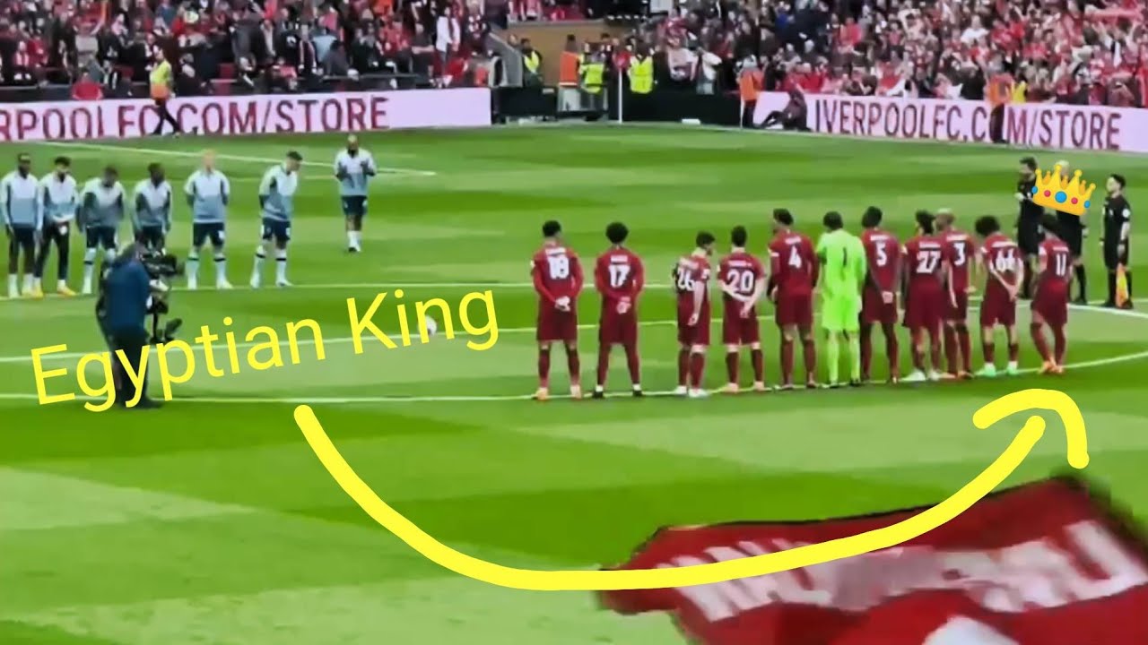 National Anthem gets Anfield welcome! "LIVERPOOL LIVERPOOL" 🔴 - YouTube