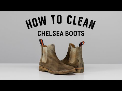 Keep those Thanksgiving kicks looking right — How to Clean Chelsea Boots W/ Mr. Reshoevn8r