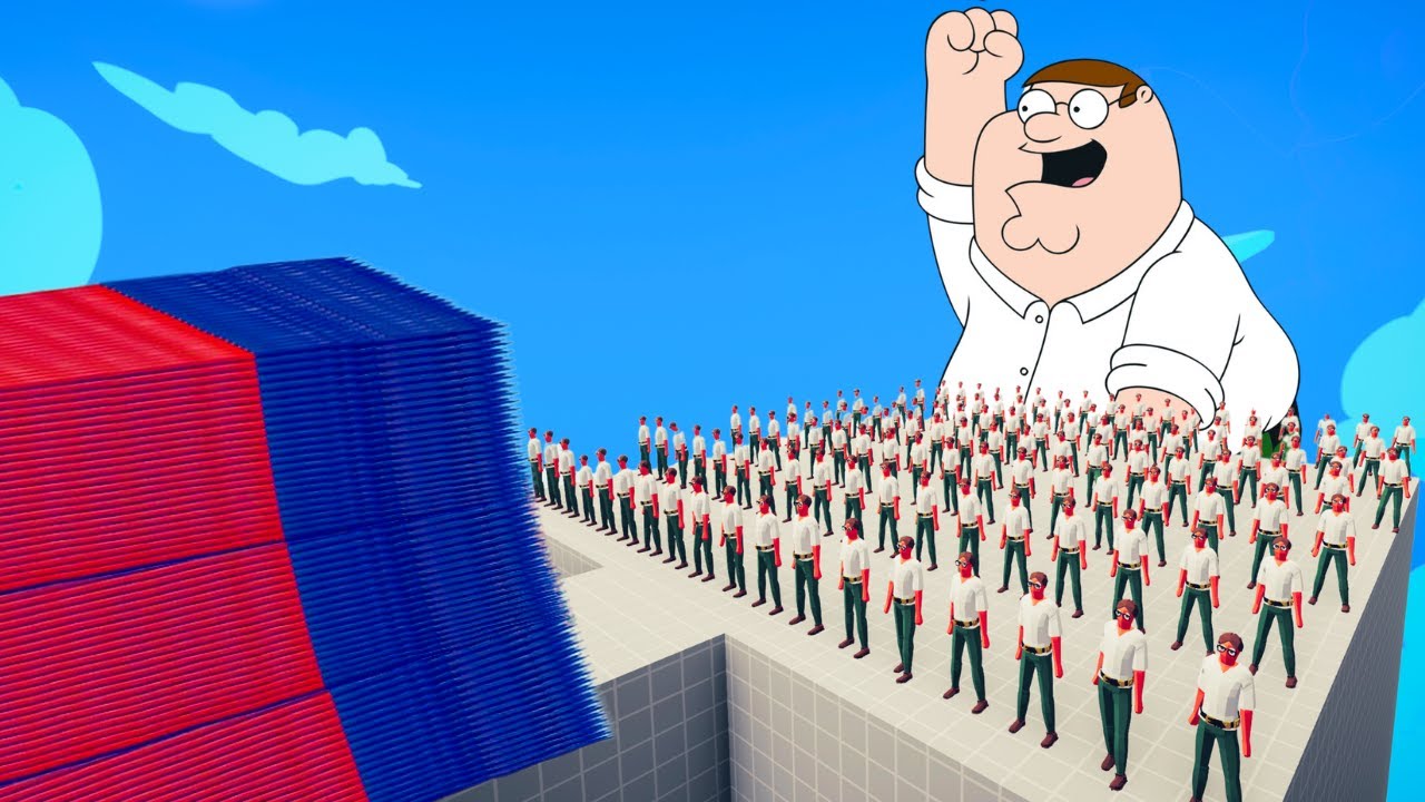 100x PETER GRIFFIN + 2x GIANT vs 2x EVERY GOD - Totally Accurate Battle ...
