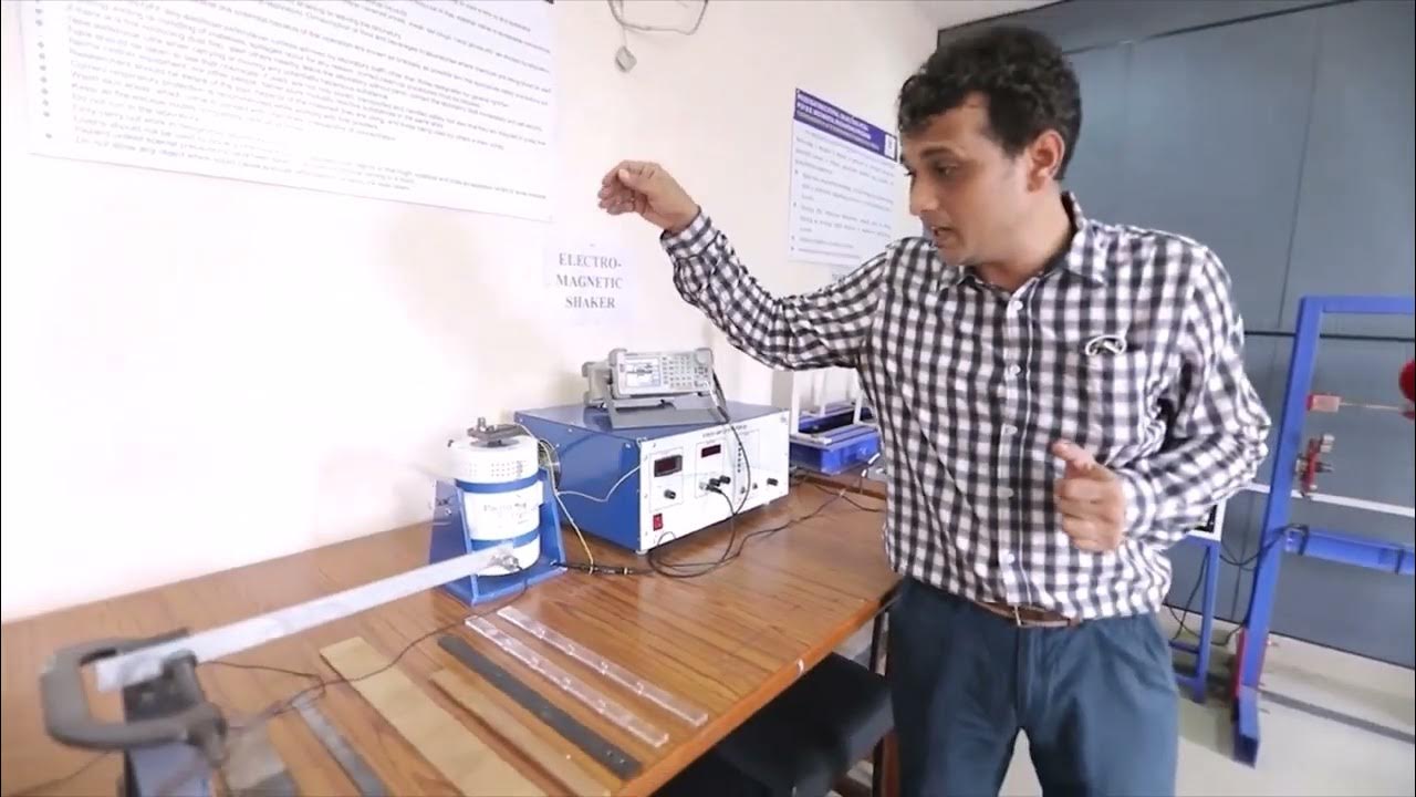 Dom And Vibrations Lab Virtual Tour With Dr Ashish Purohit Youtube