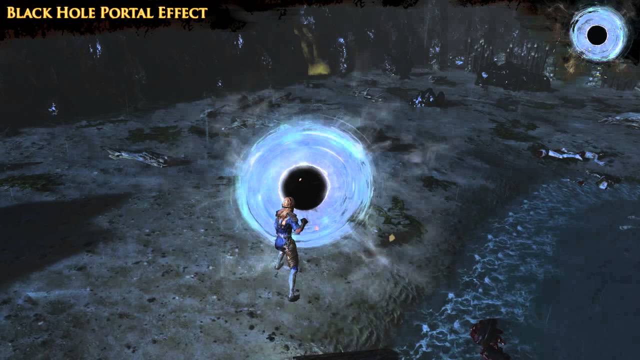Path of Exile - Black Hole Portal Effect - YouTube