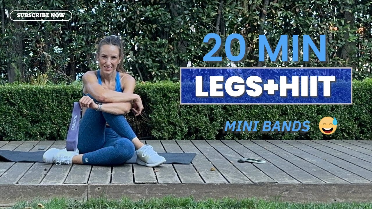 20-Min Leg Focus Workout | Strength & HIIT with Mini Bands - YouTube