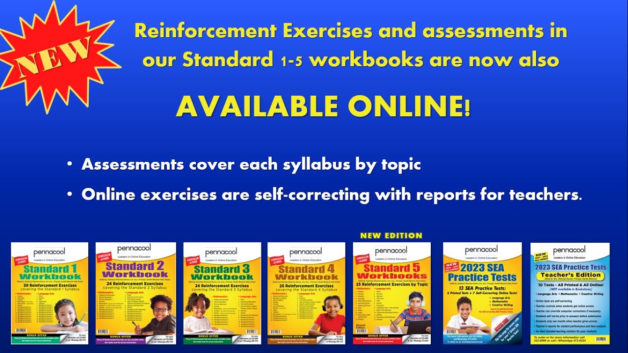 Pennacool Std 1-5 Off- and On-line Workbooks - YouTube