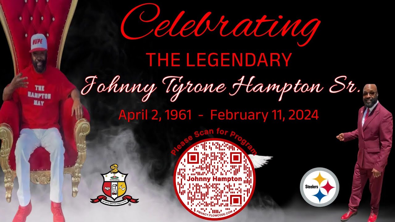 Funeral Service for Johnny T. Hampton Sr. - YouTube