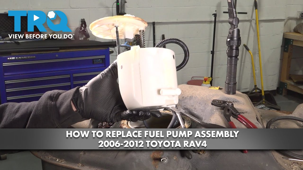 How to Replace Fuel Pump Assembly 2006-2012 Toyota RAV4 - YouTube