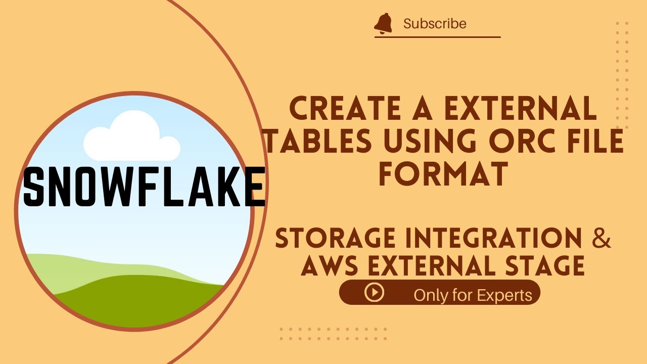 Day34: Create a External Tables using ORC File Format | Create a ...