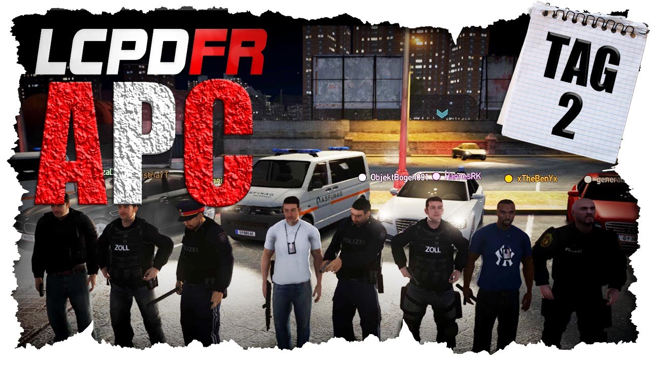 LCPD:FR | Austrian Police Clan | Tag 2 | Zivil im Audi (Deutsch) - YouTube