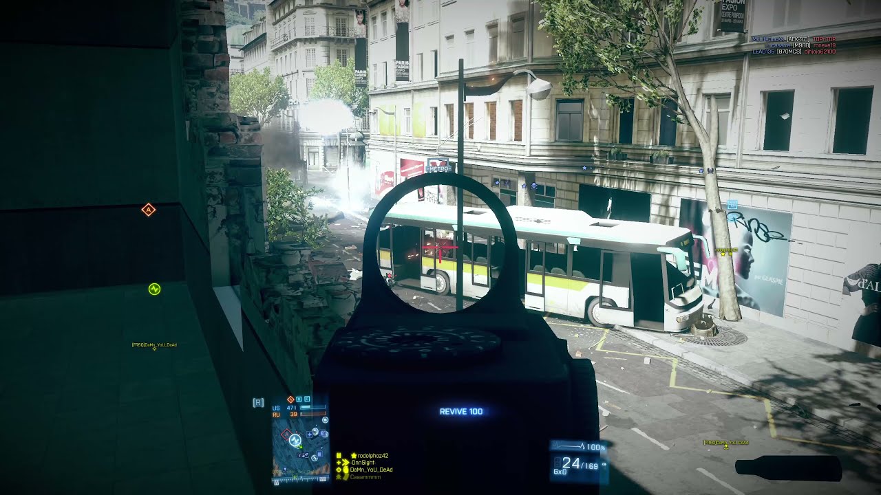 Battlefield 3 Operation Metro KH2002 Highlights - YouTube