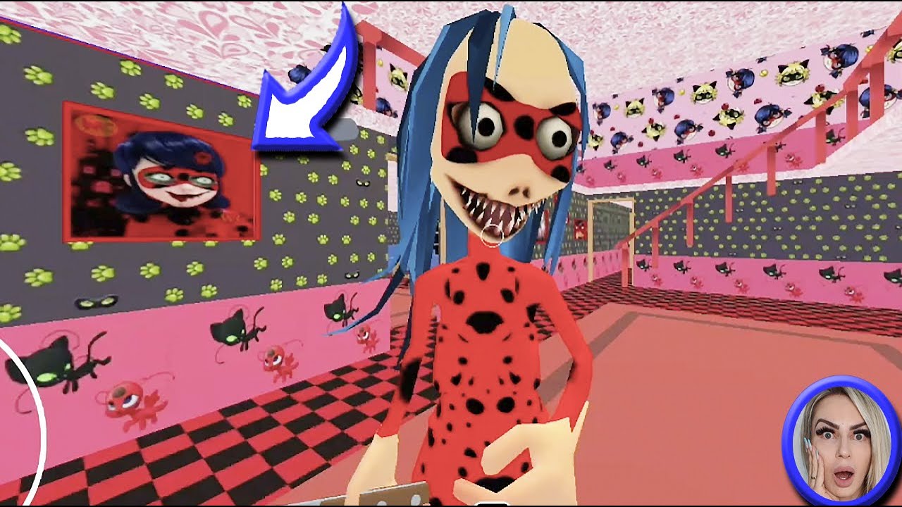 A MOMO LADY BUG me ENGANOU Scary Lady Momo Bug - YouTube