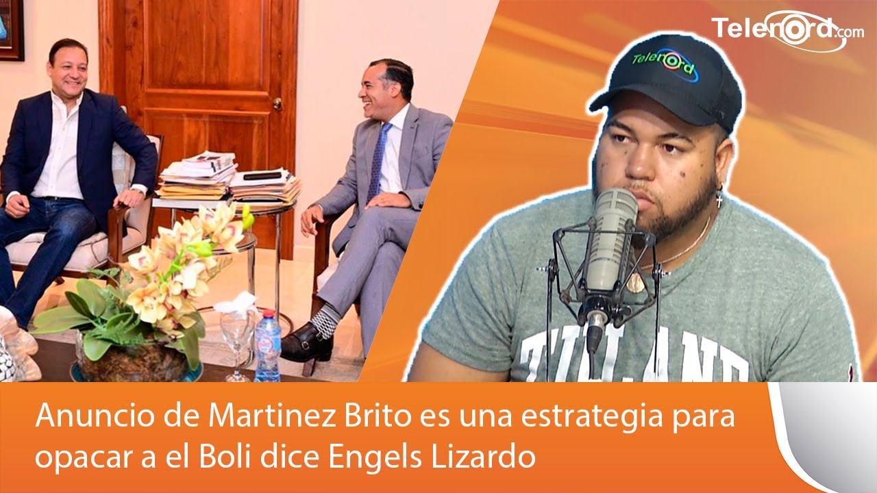 Anuncio de Martinez Brito es una estrategia para opacar a el Boli dice ...