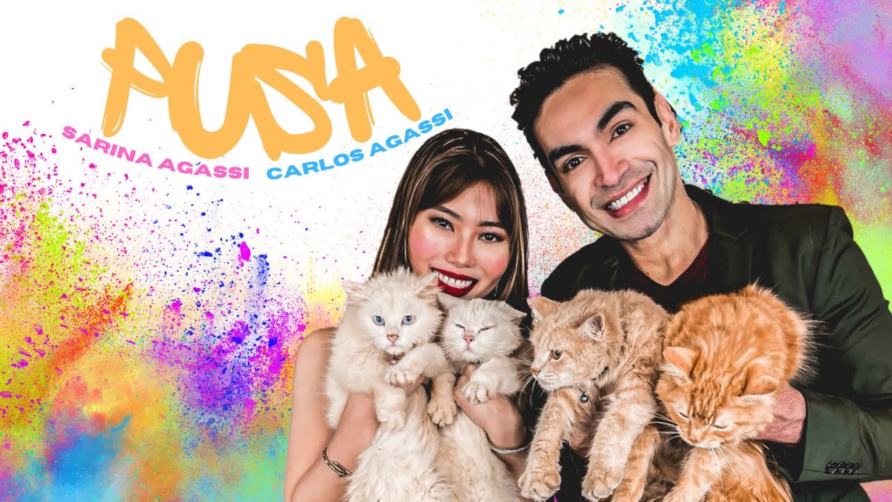 Carlos Agassi & Sarina Agassi - Pusa (Official Music Video) - YouTube