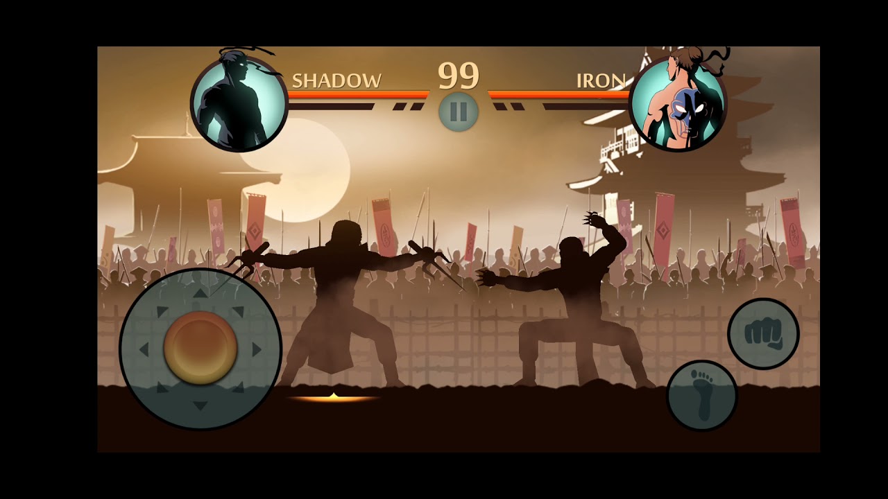 How to defeat iron in shadow fight 2 in 1 minute - YouTube