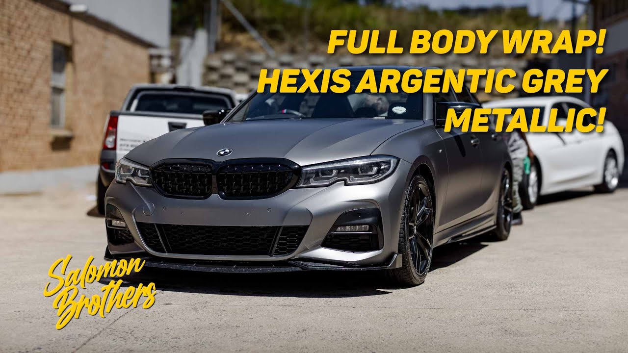 Wrapping a G20 BMW Argentic Grey Metallic! | Salomon Brothers - YouTube