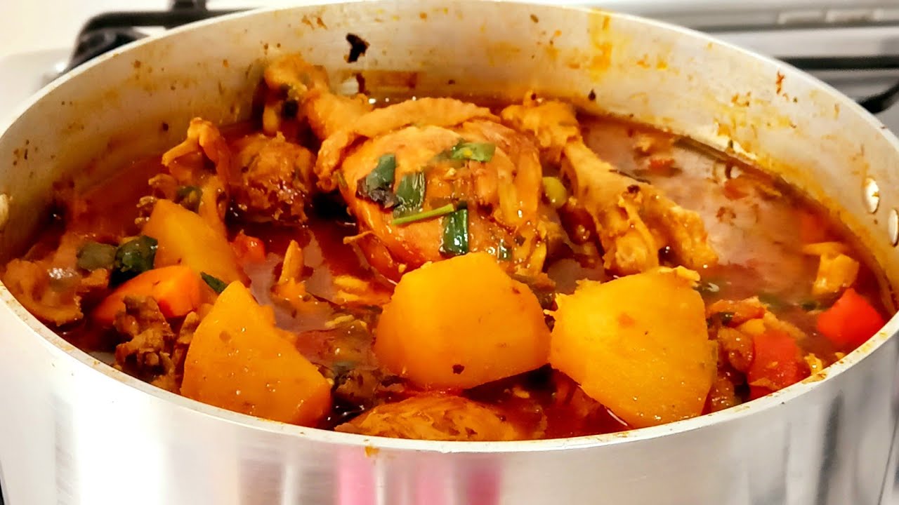 COMO FAZER FRANGO ENSOPADO COM [LEGUMES] - YouTube