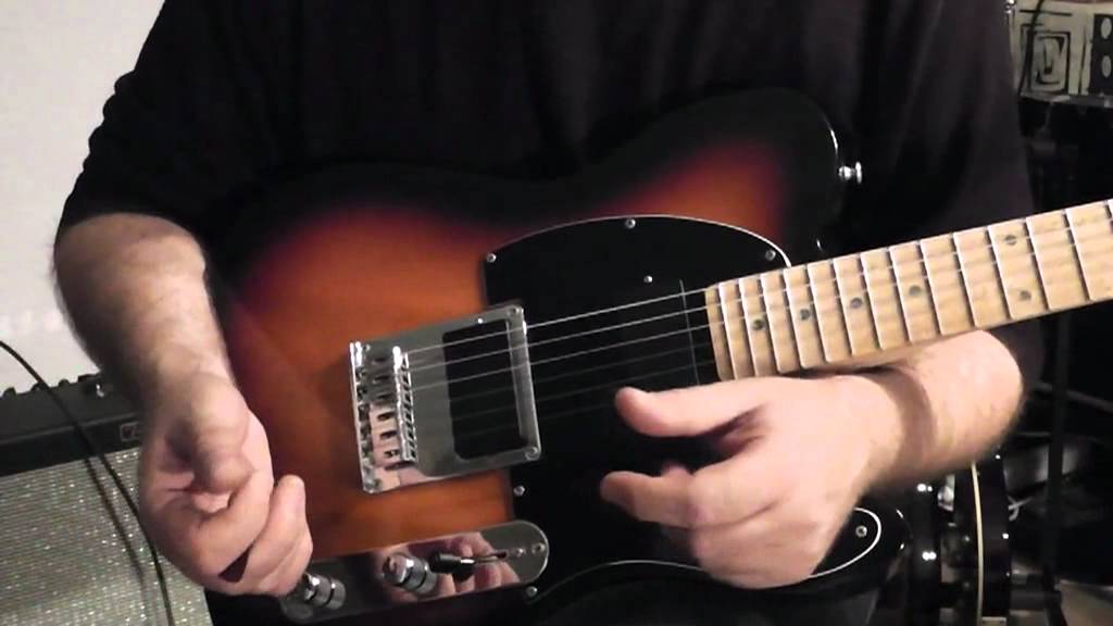 Fender Telecaster HH, DiMarzio, PRS-Switch - YouTube
