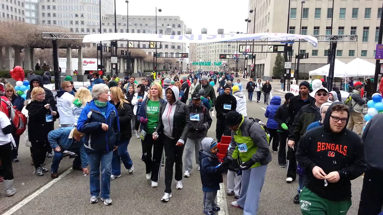 Video and Photos of the Cincinnati Heart Mini Marathon 15k and 5k Races ...