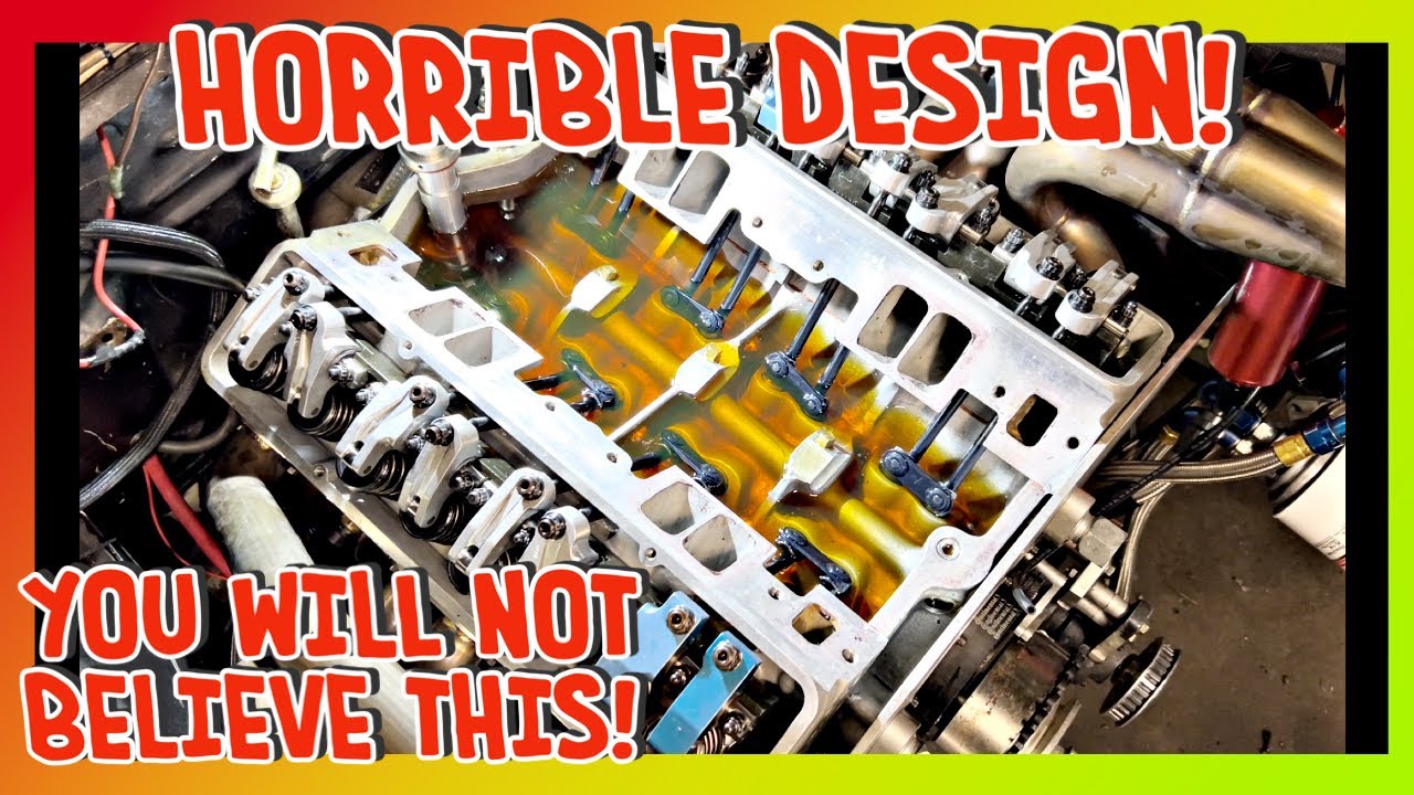 SBC Oil Drain issue is BAD! This is not good at all! - YouTube