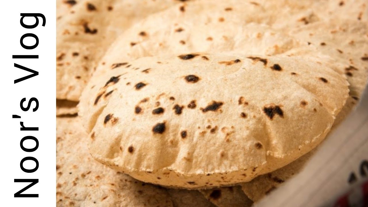 how to make roti on non stick tawa. Noor's Vlog #healthyfood#easyfood ...