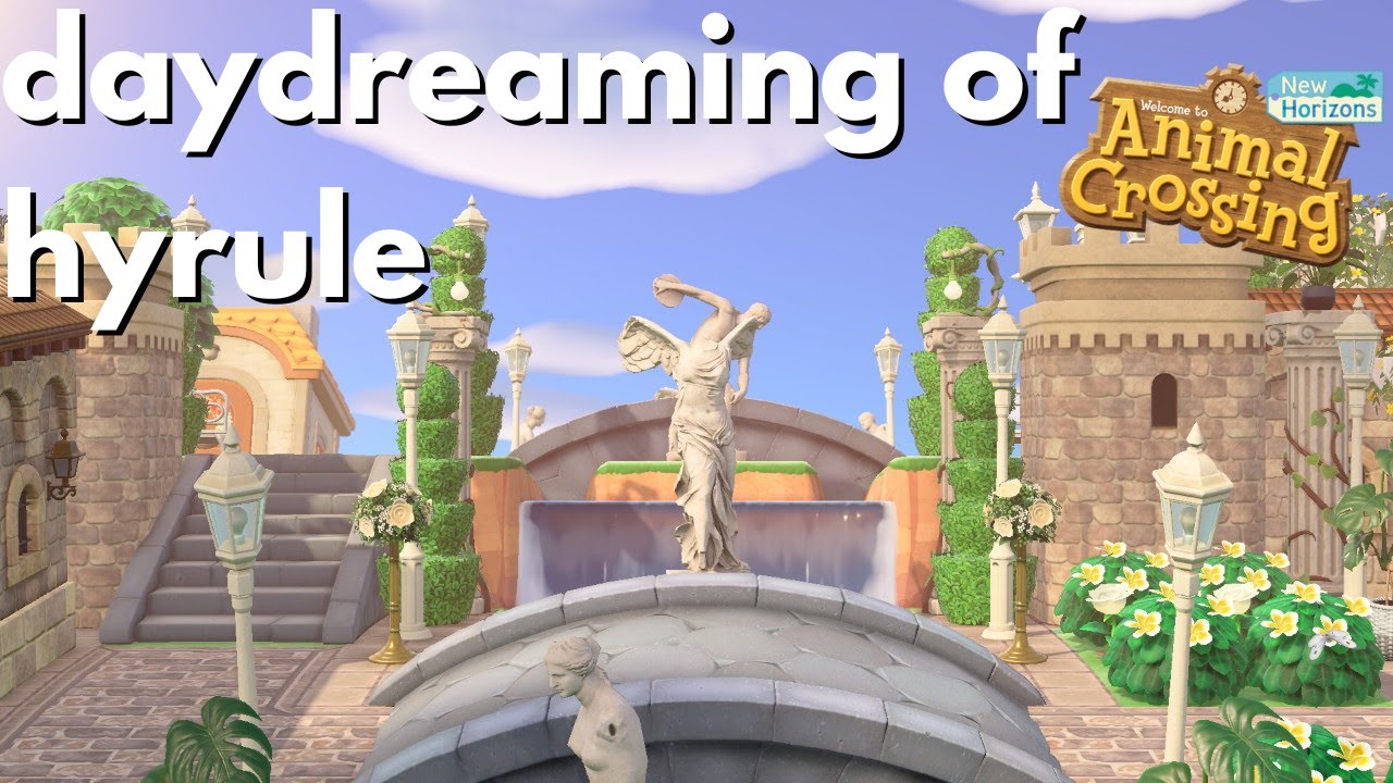 Hyrule 🏰 - Animal Crossing Island Dream Tour【あつ森】 - YouTube