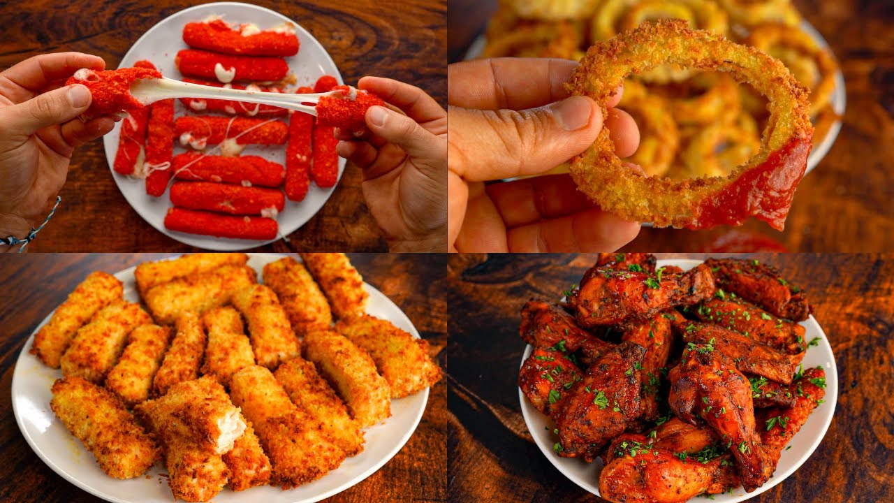 Low Calorie Fried Foods!? | 6 Easy Macro-Friendly Air Fryer Recipes ...