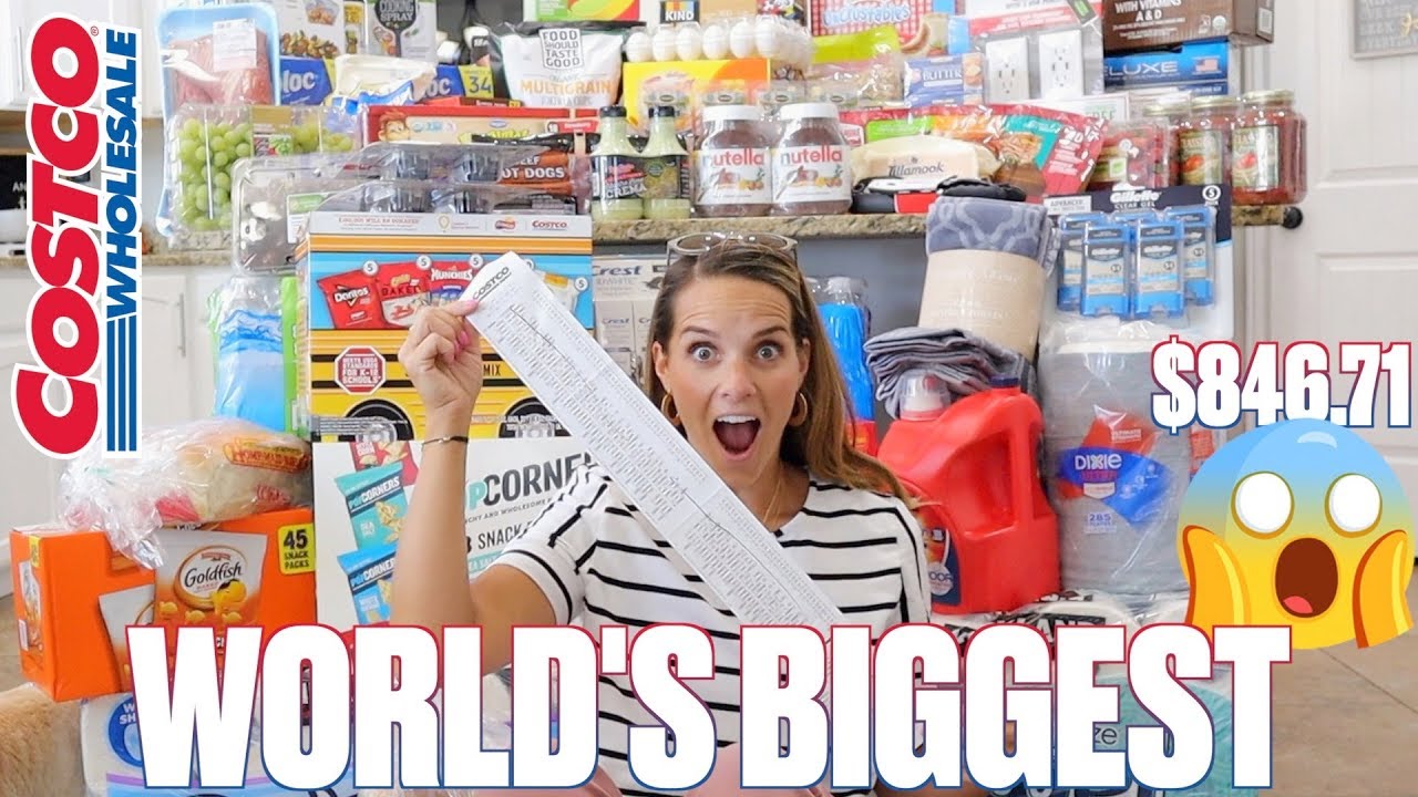 MASSIVE COSTCO BACK TO SCHOOL HAUL AT THE BIGGEST COSTCO IN THE WORLD WORLD S BIGGEST COSTCO MASSIVE COSTCO BACK TO SCHOOL HAUL AT THE BIGGEST COSTCO IN THE WORLD WORLD S BIGGEST COSTCO
