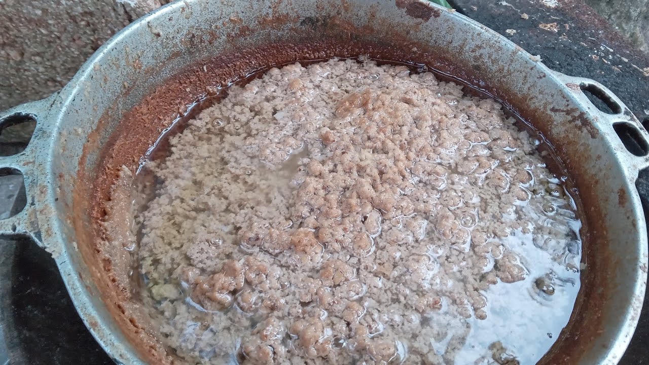 Kojak Country Lifestyle is live!Boiling Natural Organic Coconut oil in ...