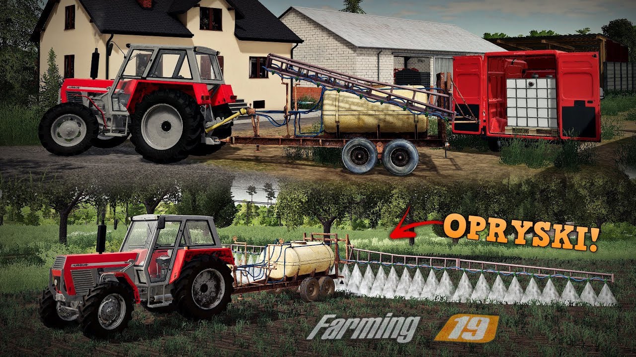 Na Polskiej Wsi" FS19 Kupno OPRYSKIWACZA & Opryski URSUSEM! ㋡ [#7 ...