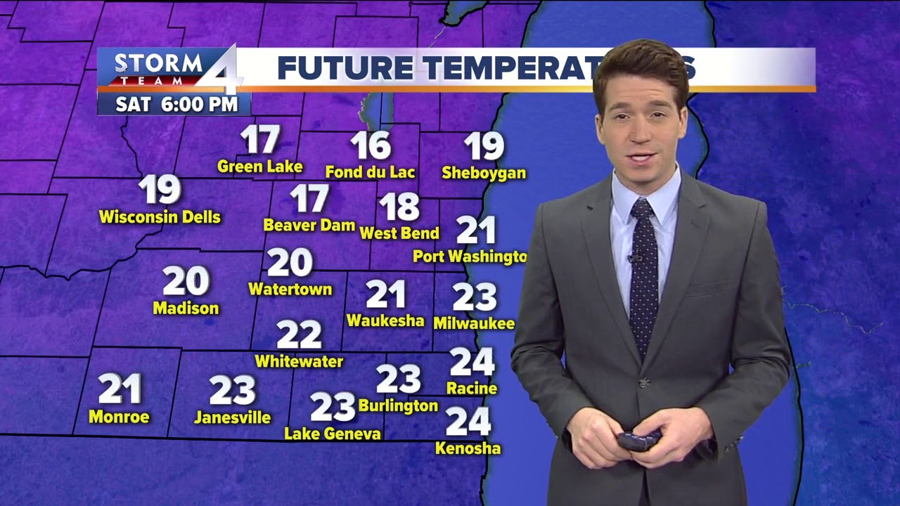 Meteorologist Josh Wurster's Saturday Morning Forecast - YouTube