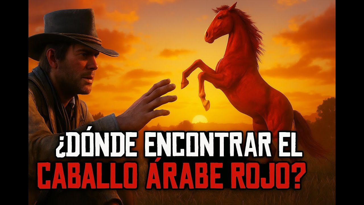 🐎 Cómo Conseguir el Caballo Árabe Rojo en Red Dead Redemption 2 🔥 ...