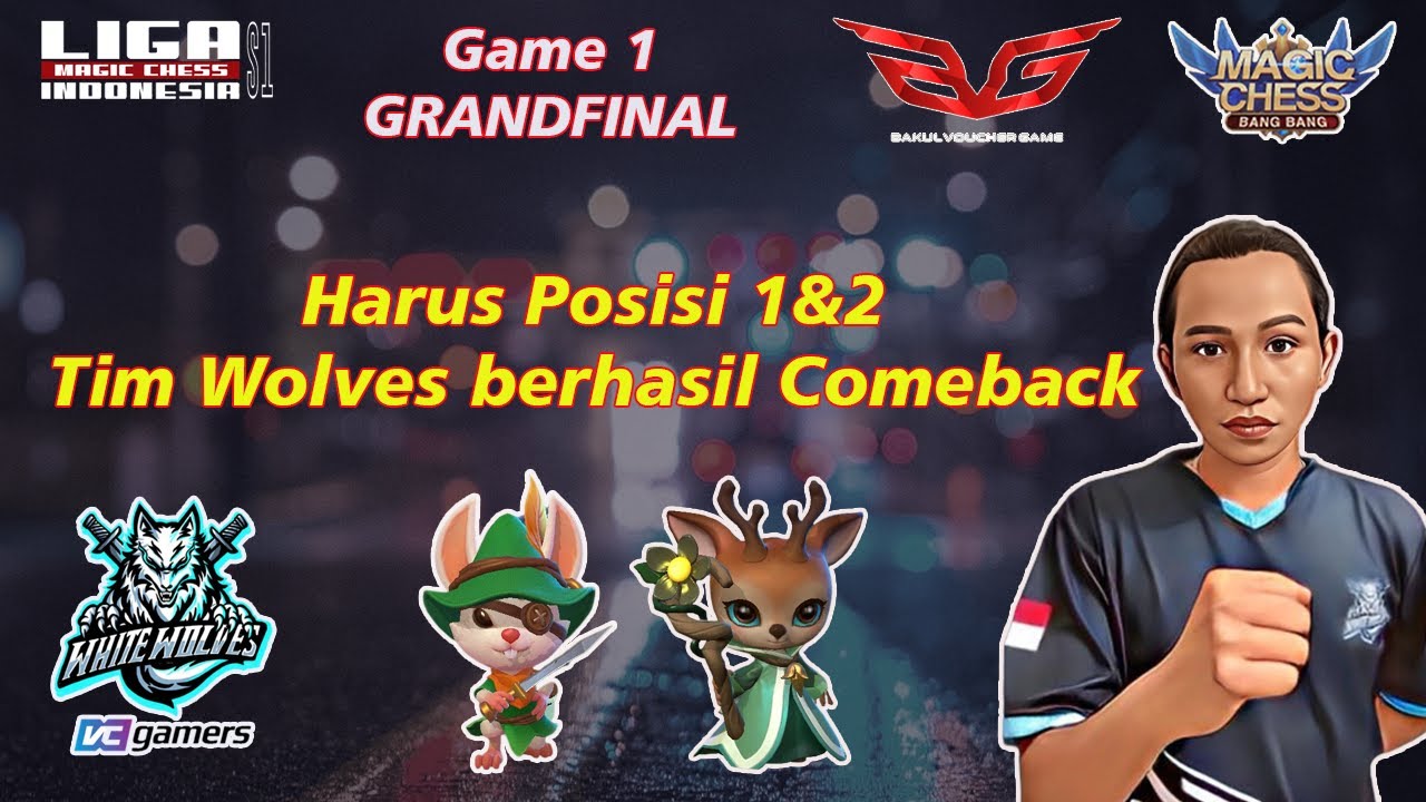 GAME 1 Grandfinal LMCI Sexy Six vs Wolves VCG - YouTube
