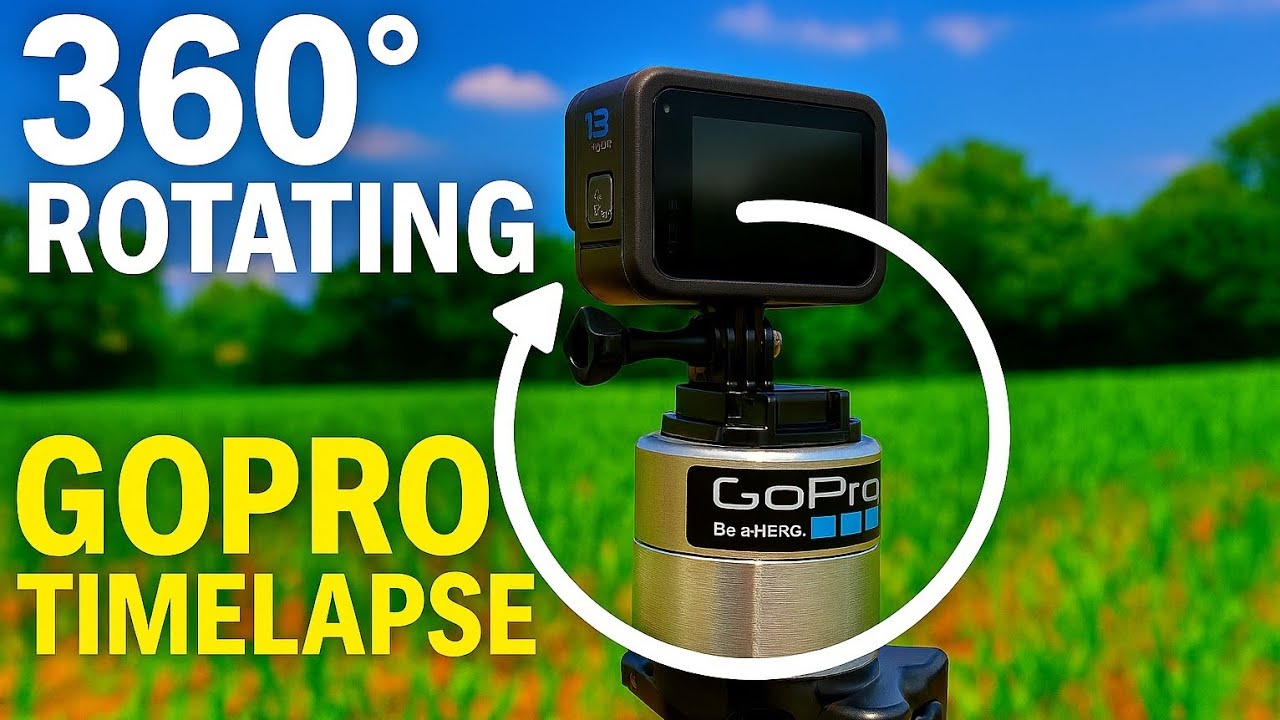 Mesmerizing 4K 360° Timelapse in Golden Cornfields | GoPro Hero 13 DIY ...