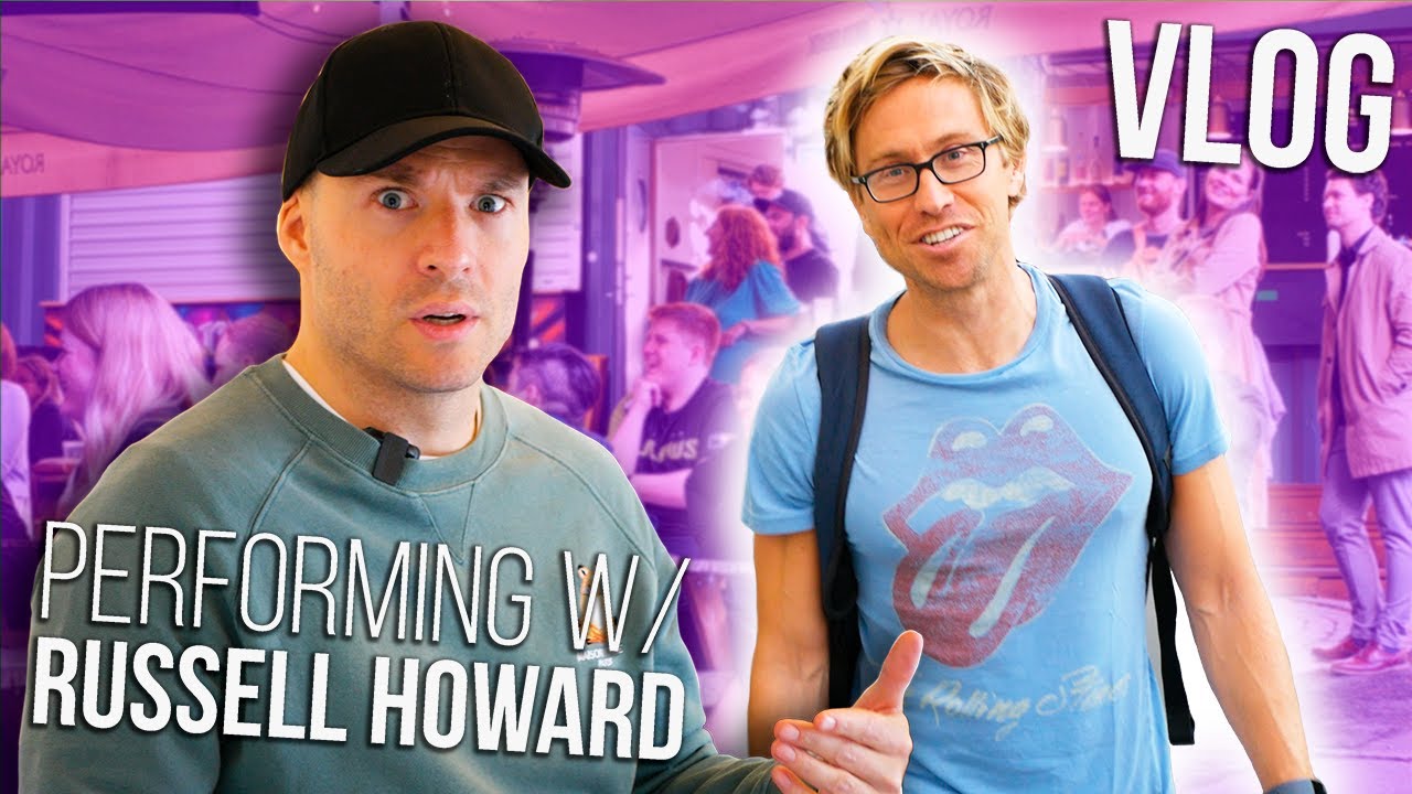 Performing w/ Russell Howard | VLOG - YouTube