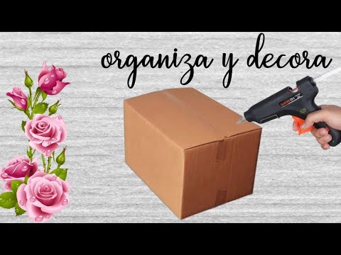 Beautiful idea to use a small cardboard box || cardboard crafts - YouTube