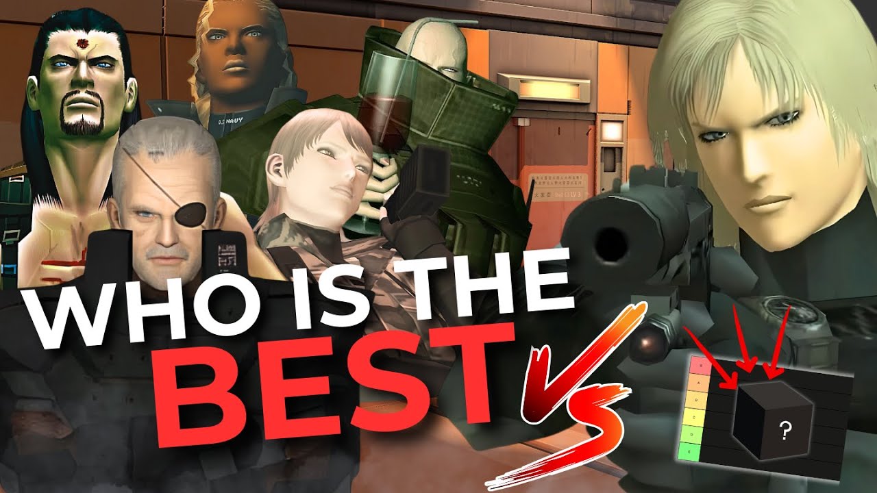 Mgs 2 ranking the toughest boss - YouTube