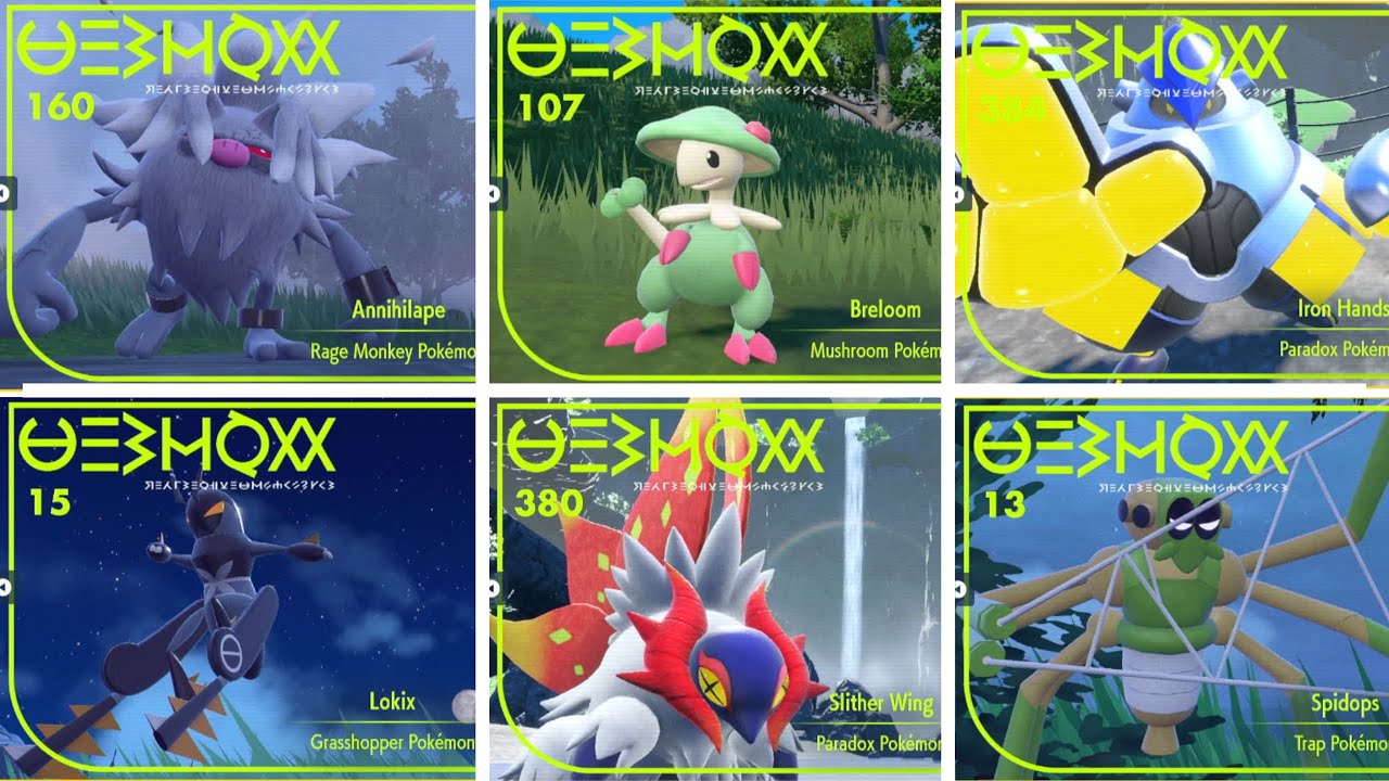 Pokemon Scarlet and Violet - Fighting Type Moves - YouTube