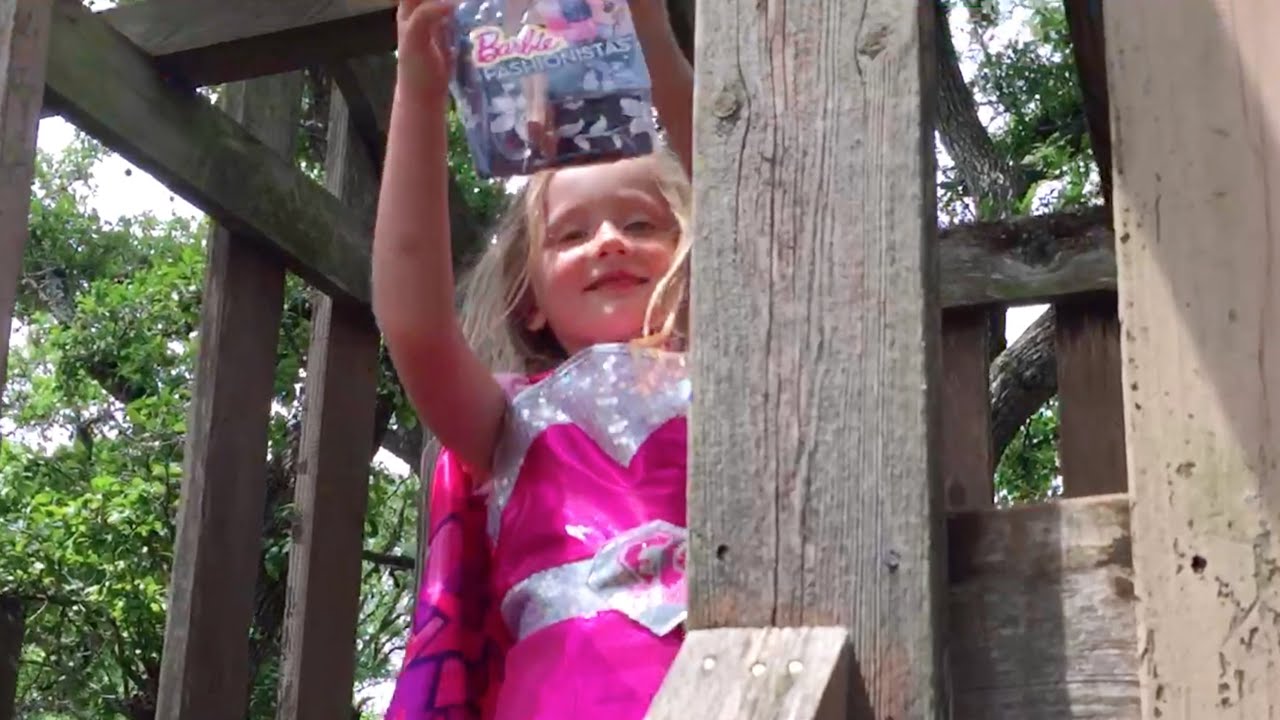 Barbie Superhero - Toy Hunt In the Dreamhouse - YouTube