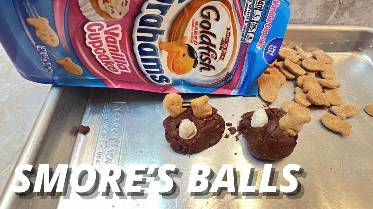 Graham Goldfish Smore's Balls - ASMR - YouTube