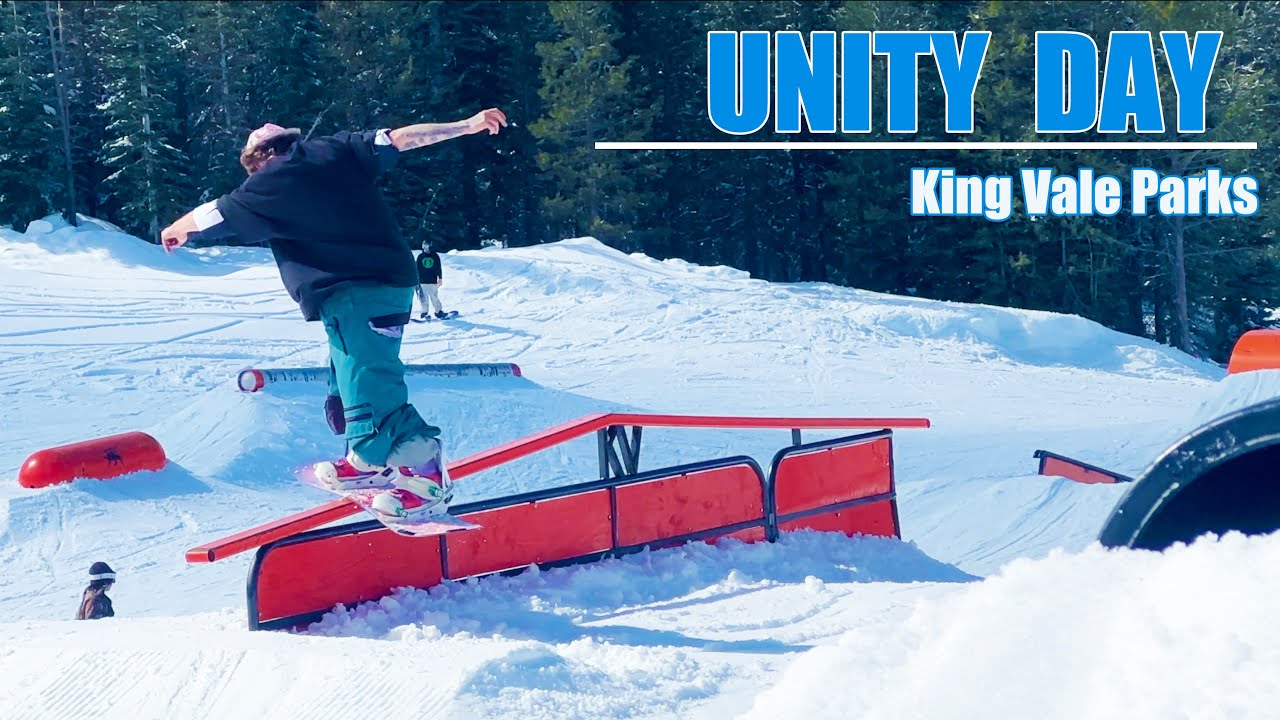UNITY DAY at King Vale - Shredding Snowboard Rope Tow Park! w/ Milo ...