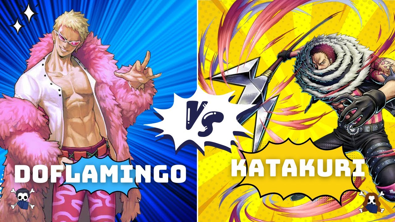 Blue Doflamingo OP01 x Katakuri OP03 - One Piece Card Game Gameplay ...