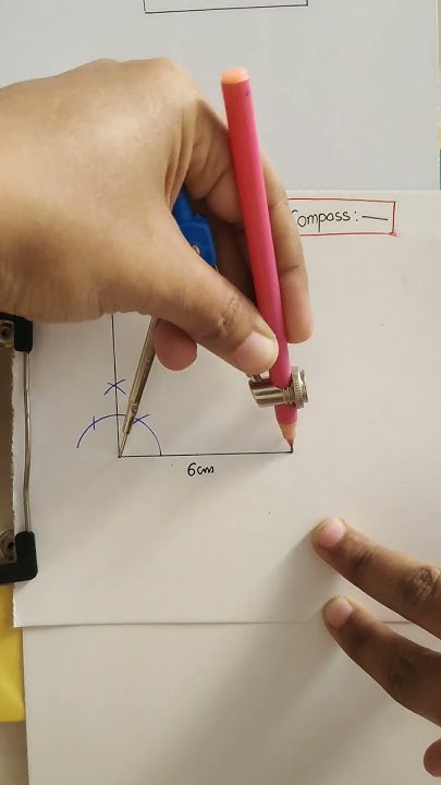 How to draw square using compass | How to construct a square | Ayushi teacher #maths - YouTube