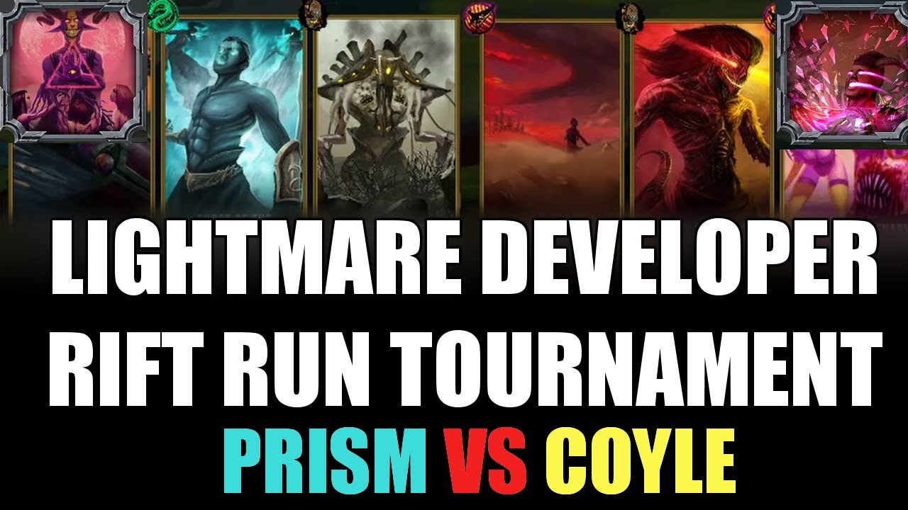 Prism vs Coyle | Lightmare Studios Internal Rift Run Tournament - YouTube