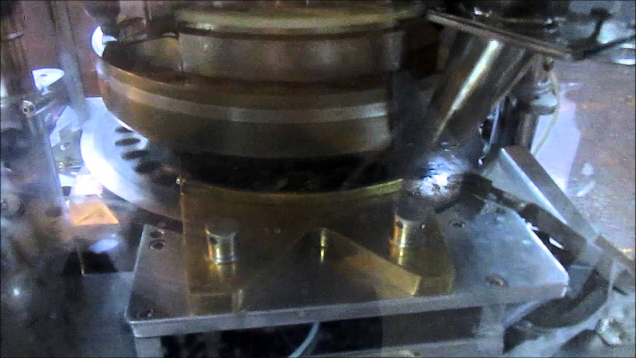 CMB4 Cadmach Tablet Press, 35 staton - FEC# 38419 - YouTube