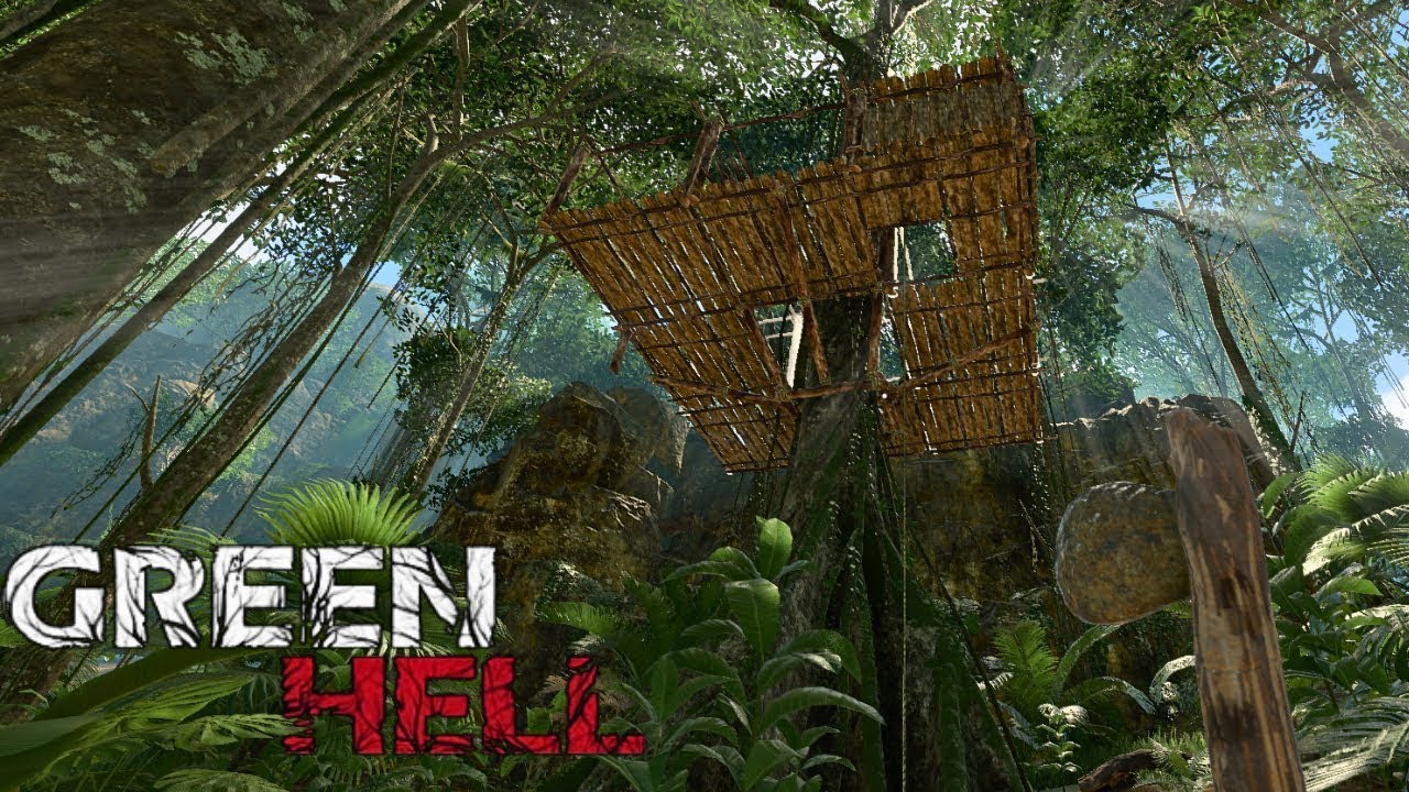 Time to Build My First Tree House - Green Hell Endless Survival Ep8 ...