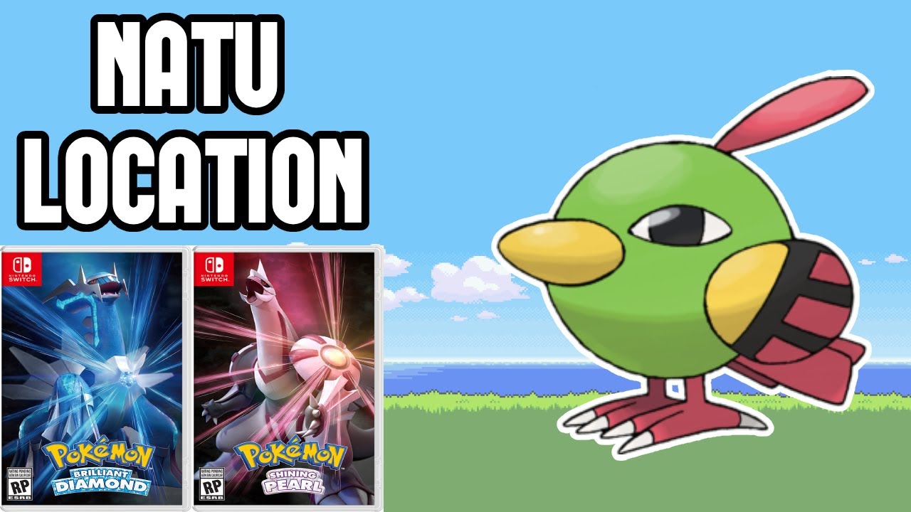 How to Get Natu in Pokemon Brilliant Diamond & Shining Pearl - YouTube