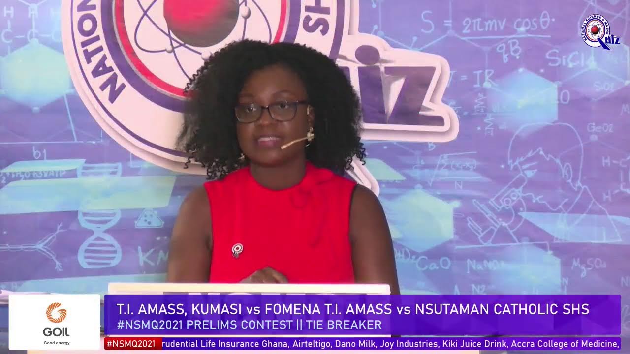 #NSMQ2021 PRELIMS CONTEST | T.I. AMASS, KUMASI vs FOMENA T.I. AMASS vs ...