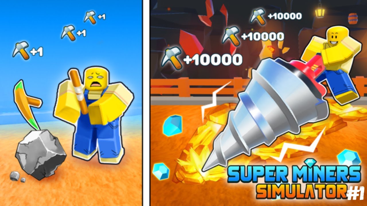 Super Miners Simulator #1 - YouTube