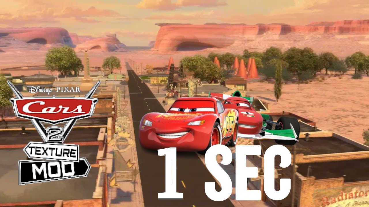 Cars 2 Texture Mod, Mcqueen vs Francesco- no ultimo segundo - YouTube